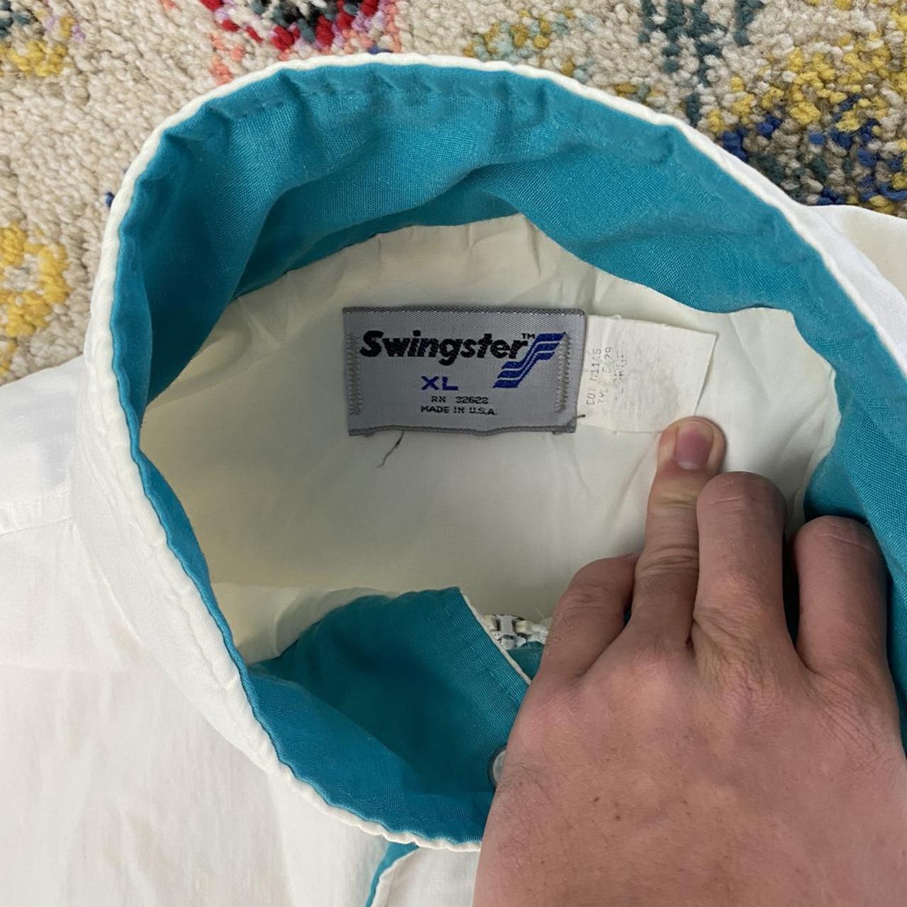 Vintage 80s Swingster Bud Light Wind Suit... - Depop