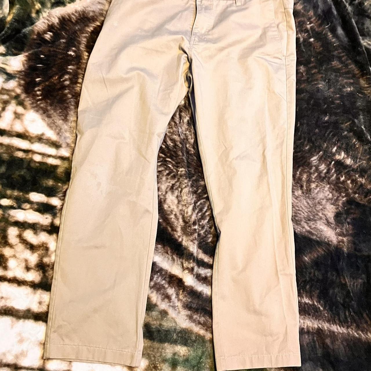 Volcom Men's Tan Trousers | Depop