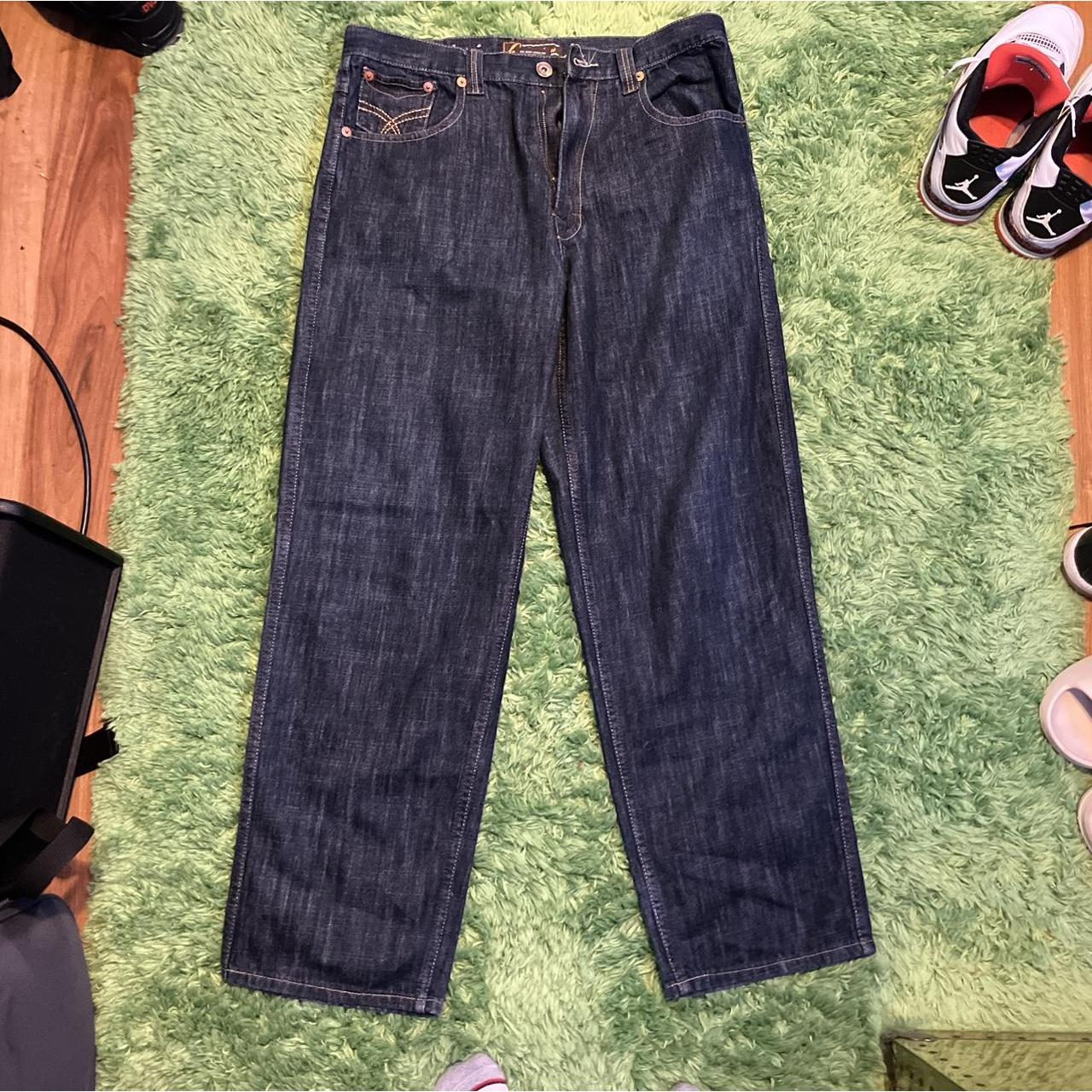 Knockout Baggy Y2K Jeans Southpols... - Depop