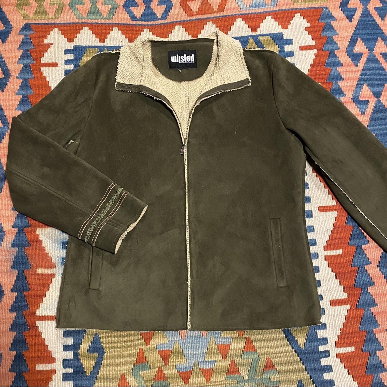🌿 cute green jacket 🌿 super cute green jacket with... - Depop