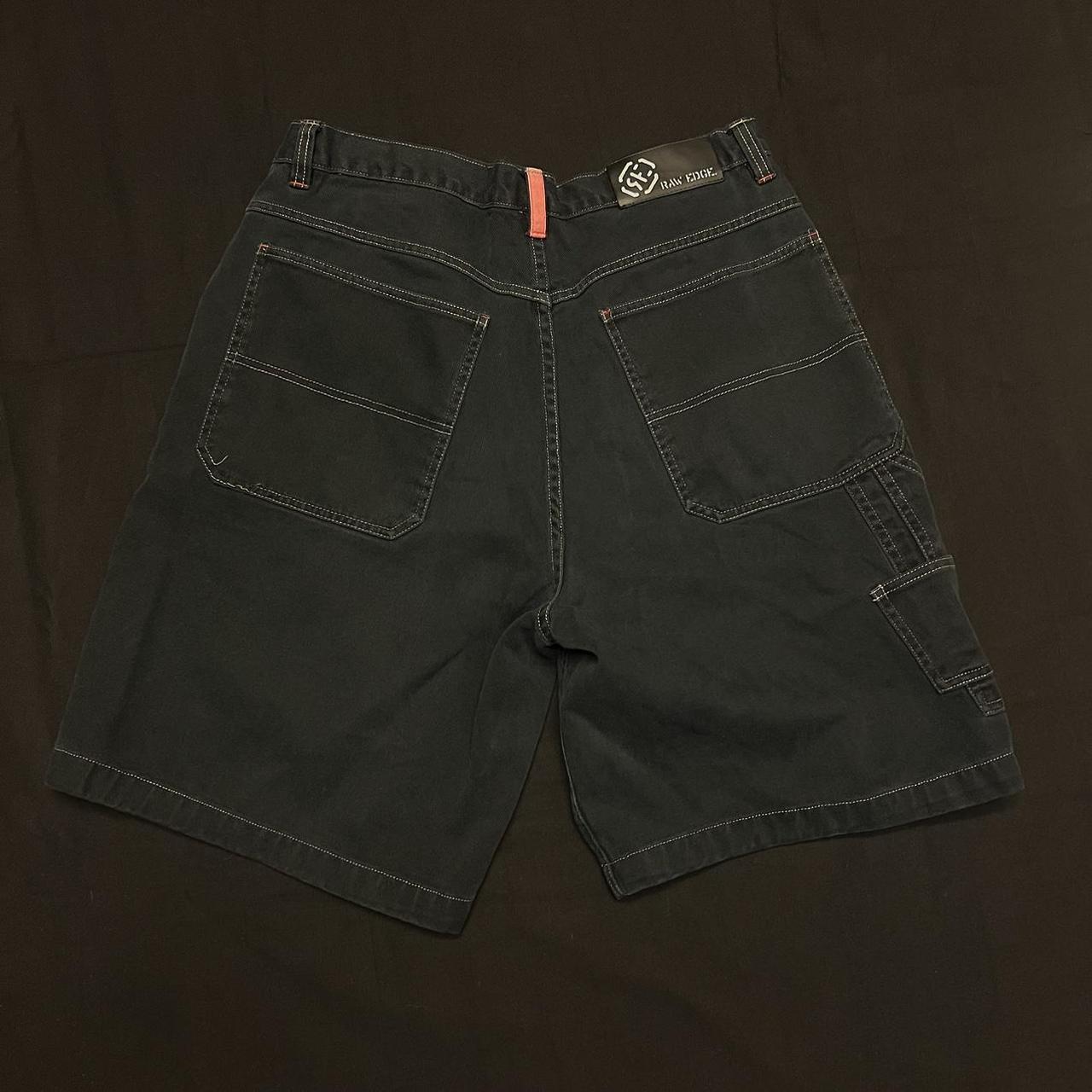 RAW EDGE SHORTS Fit baggy ash they’re perfect... | Depop