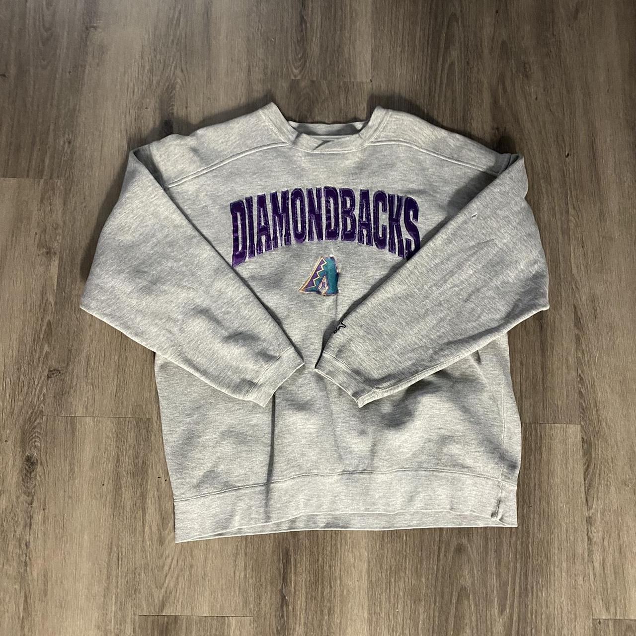 Vintage diamondbacks sweater (Tiny hole on left... | Depop