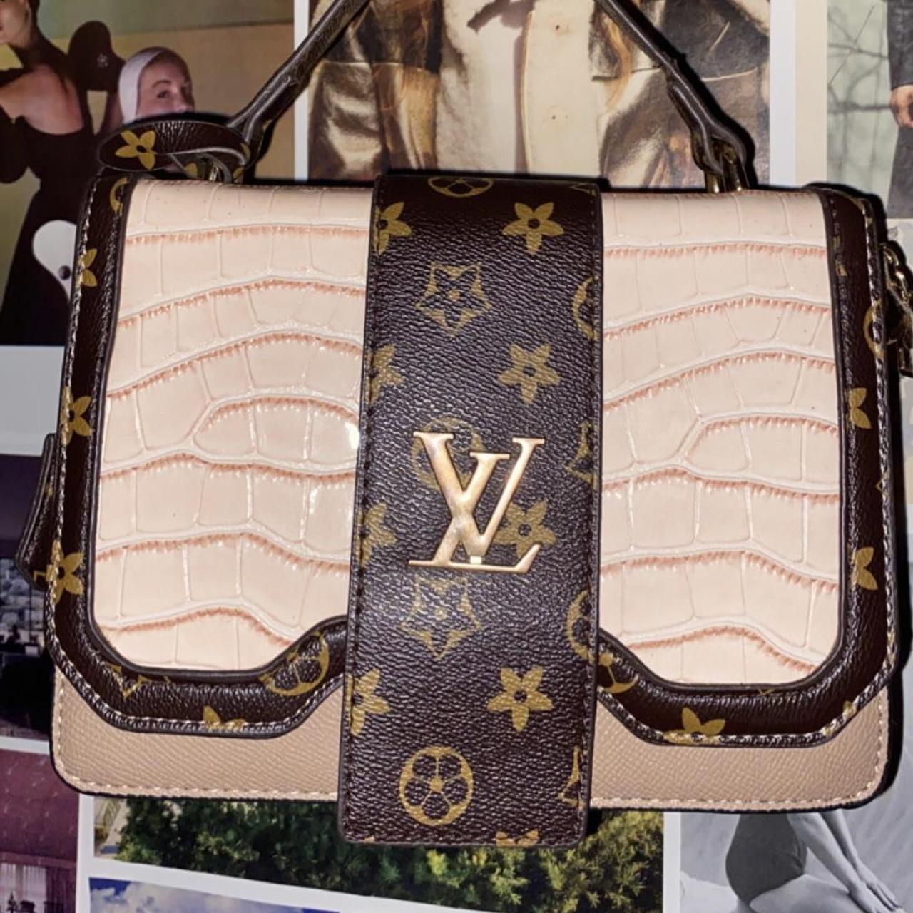 Louis Vuitton Women's Tan and Brown Bag | Depop