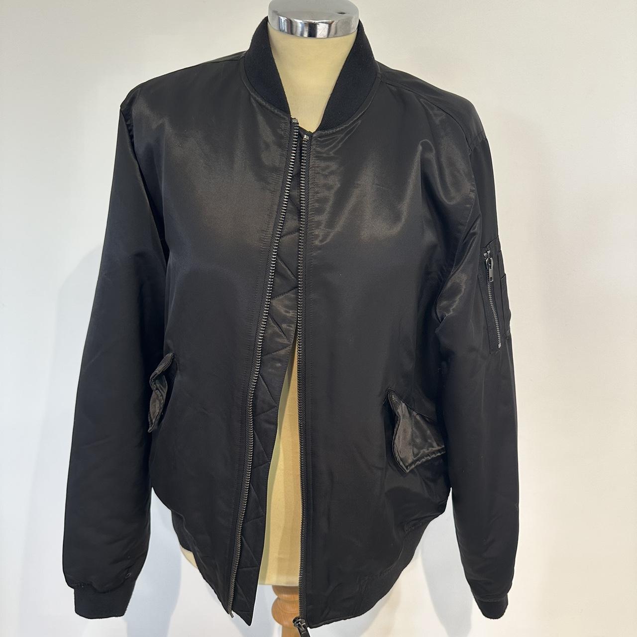 Topman Men’s bomber jacket, with back design... - Depop