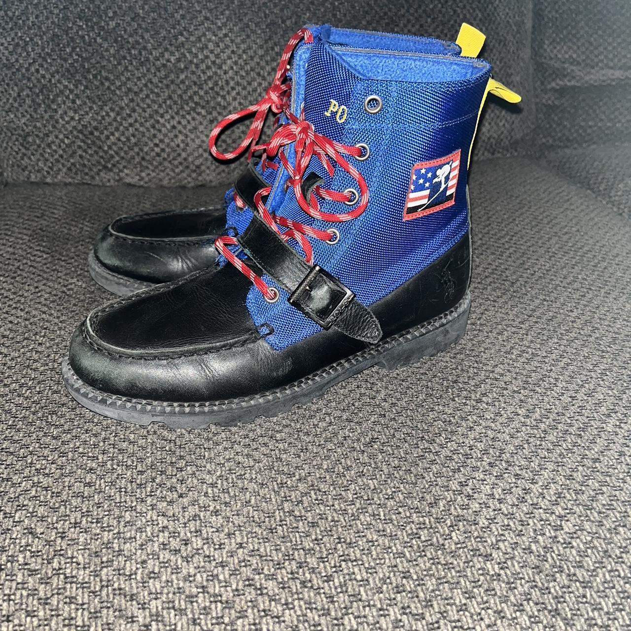 Polo boots with ski logo on them. these go crazy!... - Depop