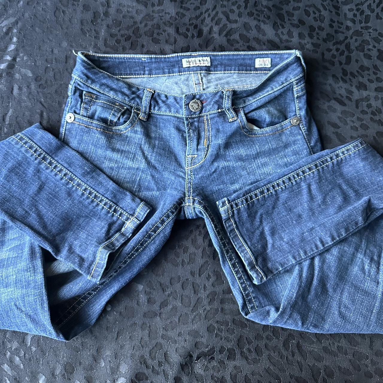 mek denim lowrise skinny jeans 2000’s jeans low... - Depop