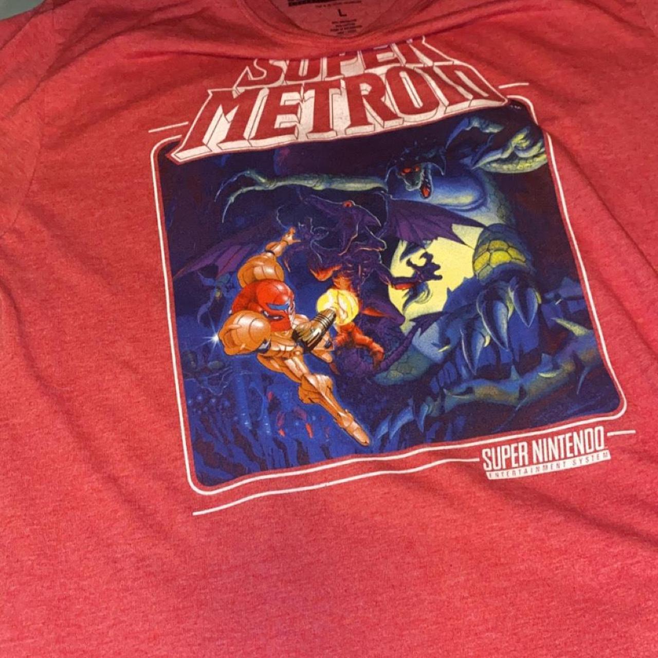 CLASSIC Super metroid Nintendo shirt #metroid... - Depop