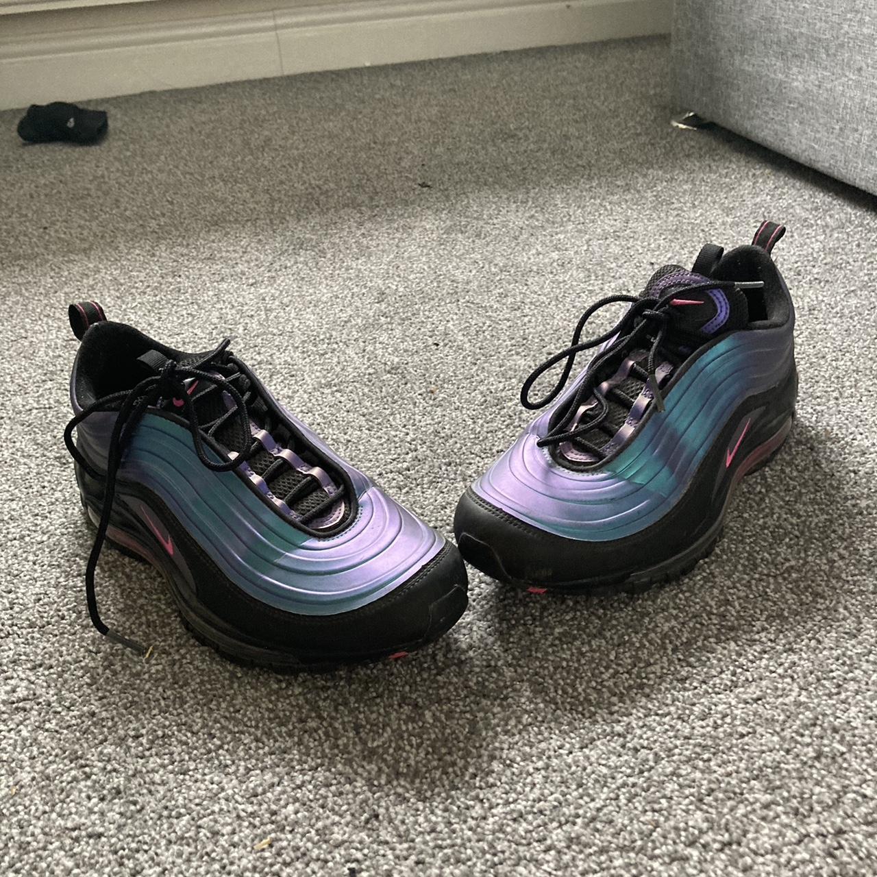 Limited edition space Nike air max 97’s Men’s Size 9... - Depop