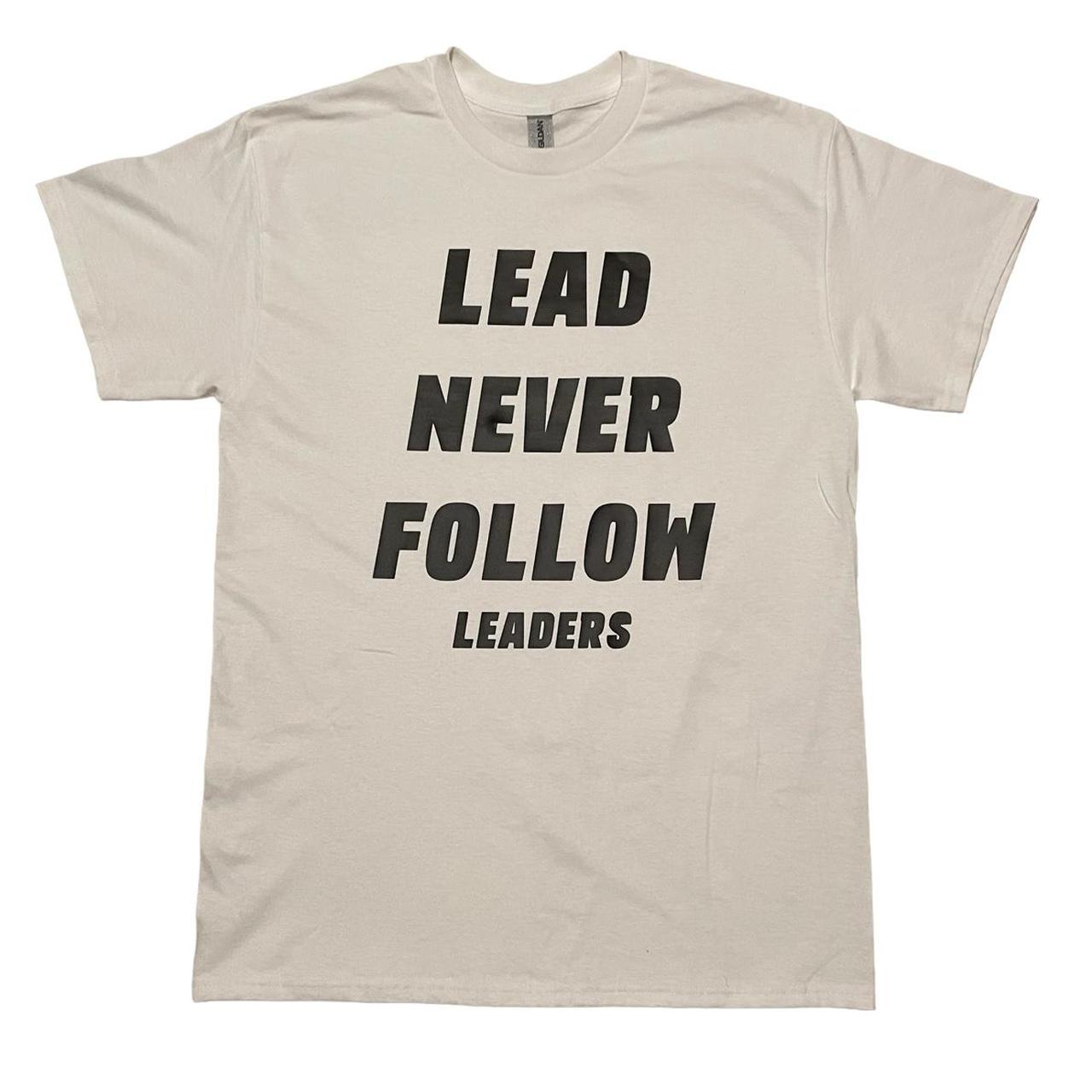 Chief Keef Lead Never Follow t-shirt Prices firm, no... - Depop