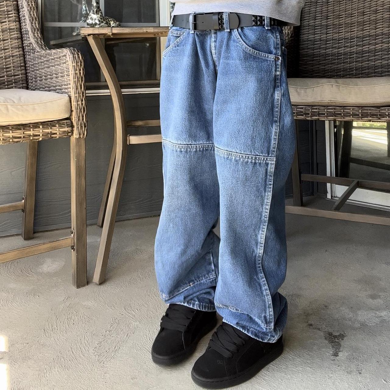 Y2K Vintage red tab dickie carpenter jeans 40x30... - Depop