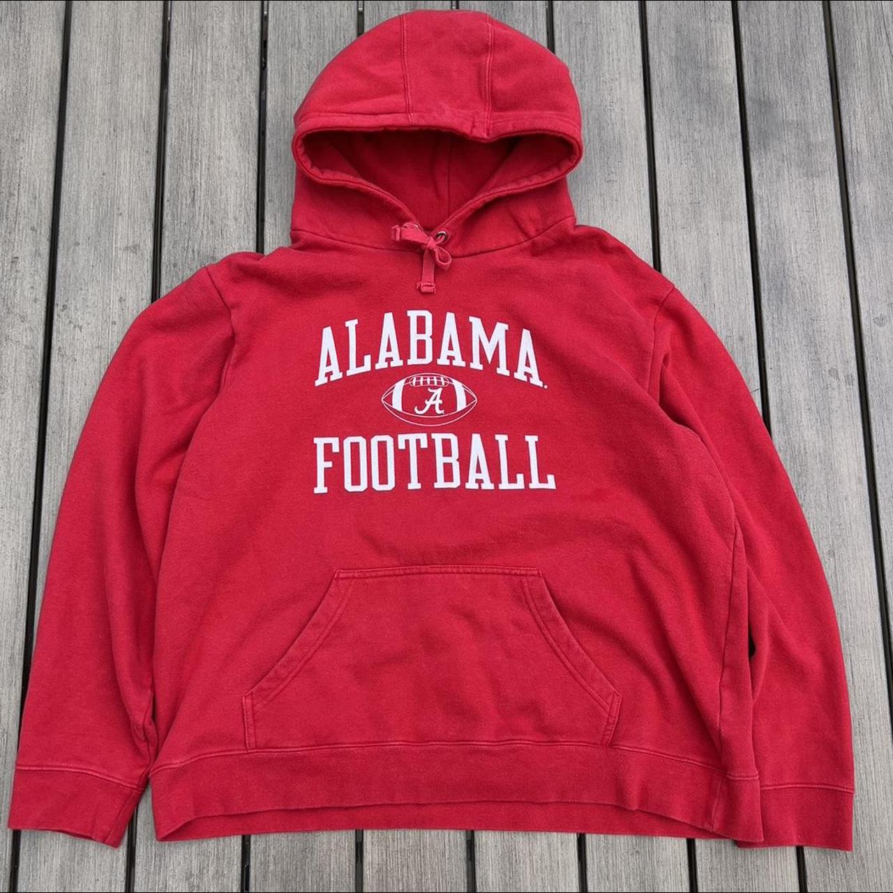 University of Alabama Football Hoodie XL Like New,... - Depop