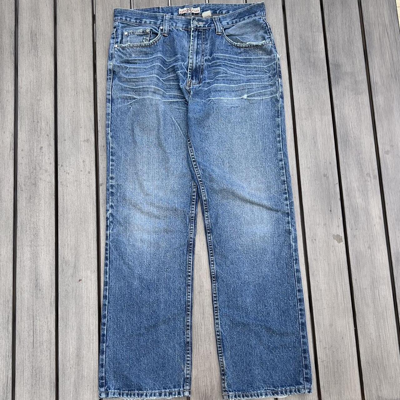 Reputation Jeans Sz 34 Vintage Worn Opium Style - Depop