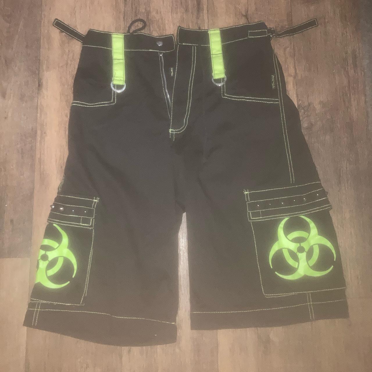 BIOHAZARD ZIP OFF TRIPP NYC PANTS🦠 - slightly used -... - Depop