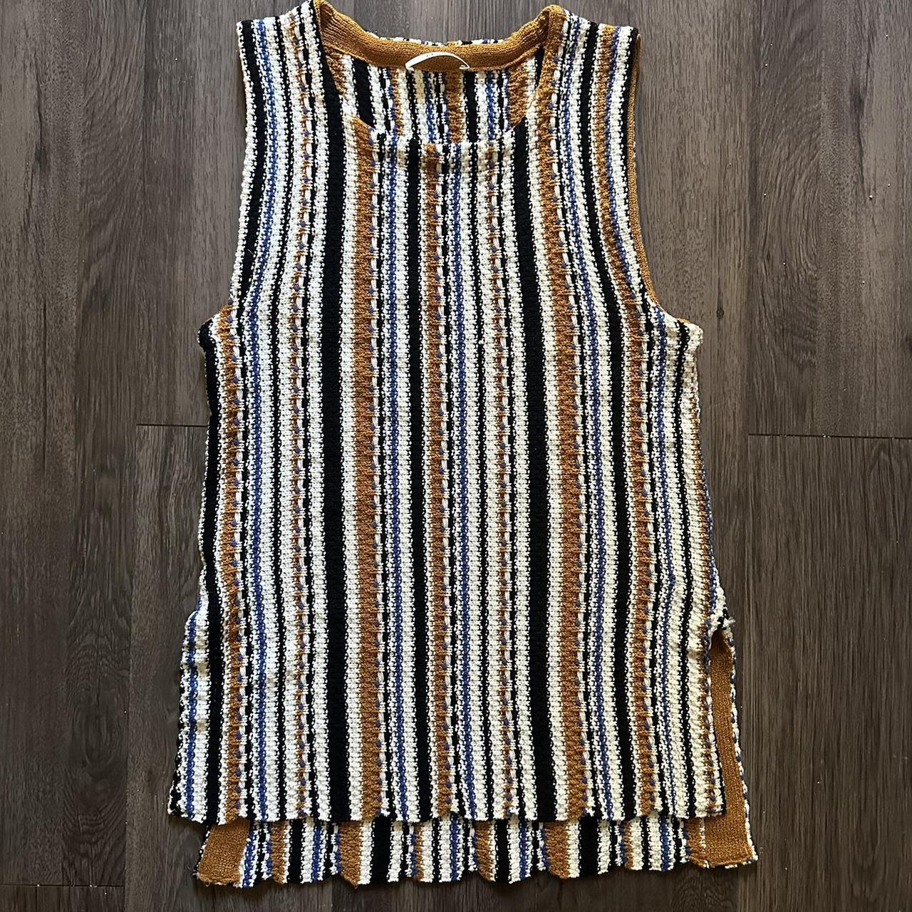 Celine knit tank top Women’s medium In excellent... - Depop