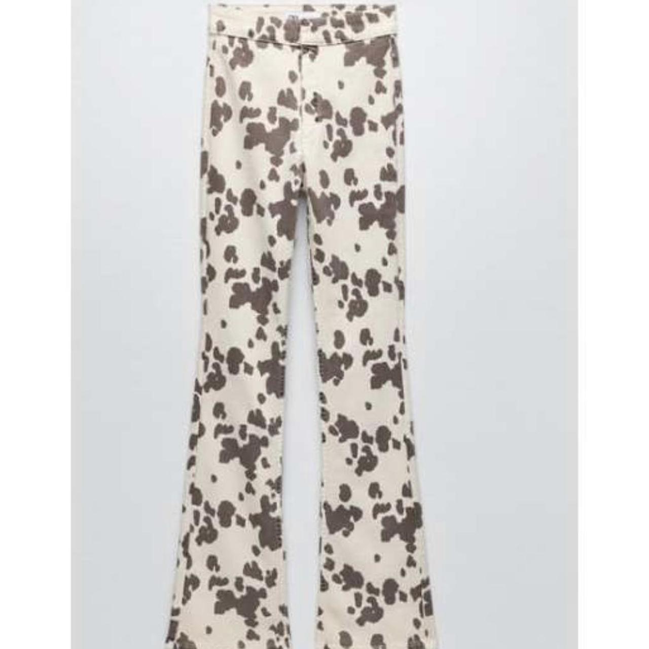 Zara high rise flared Jean, brand new with tags... - Depop