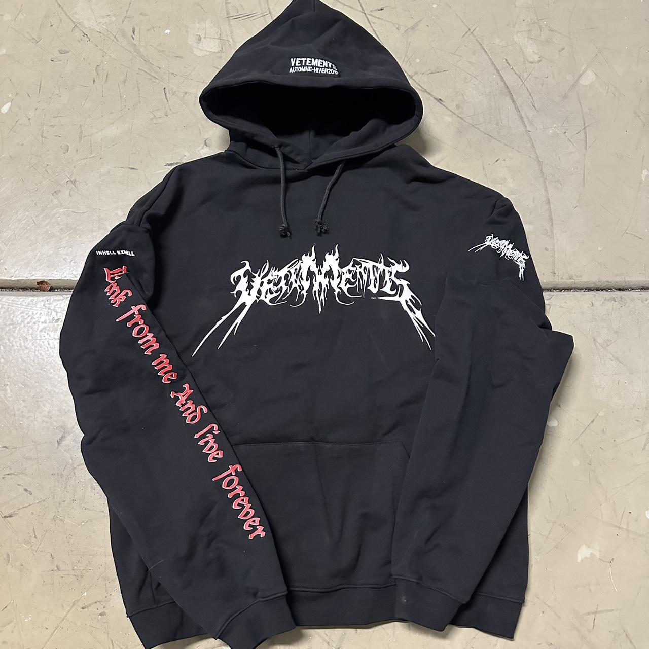 VETEMENTS HOODIE Brand New with Tags Size Large... - Depop