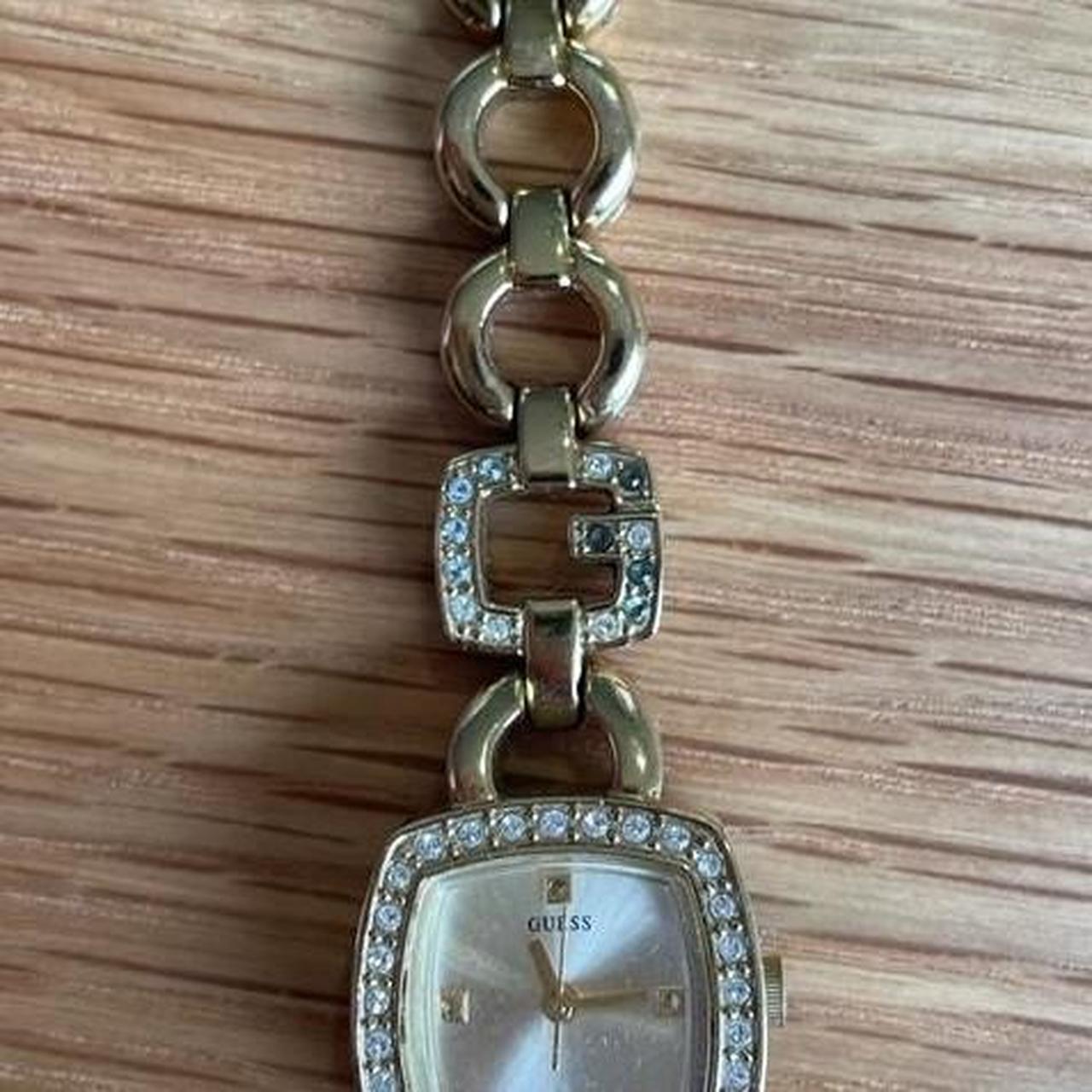 Gold guess watch Battery needs changing... - Depop