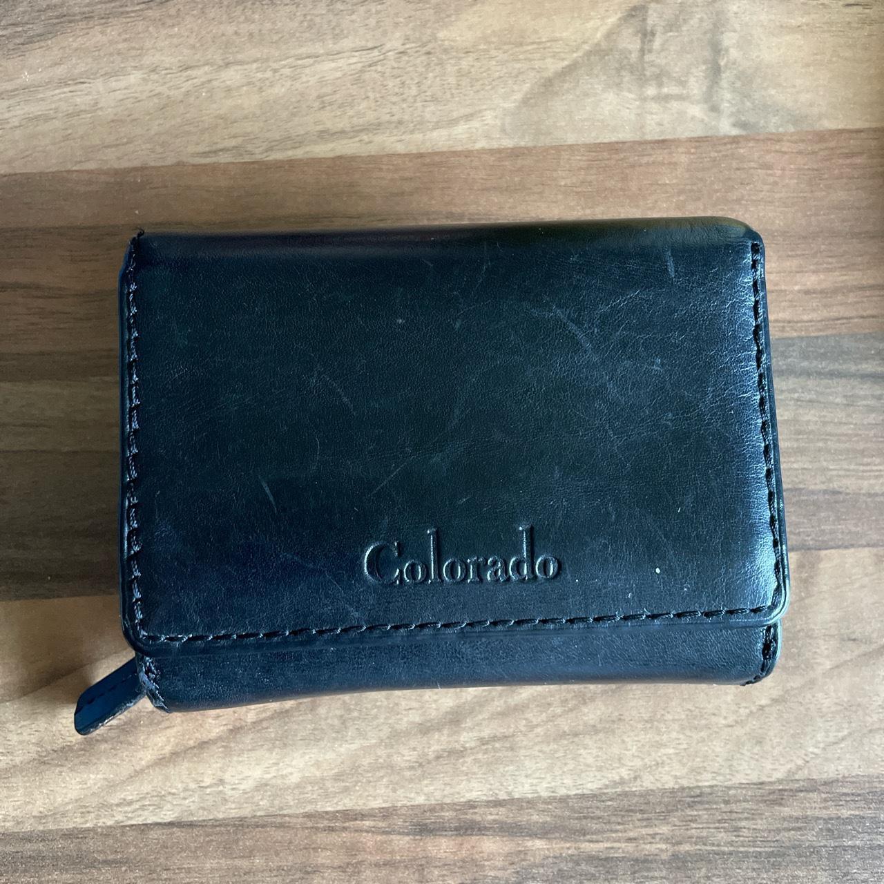 COLORADO BLACK WALLET Perfect for everything Nice... - Depop