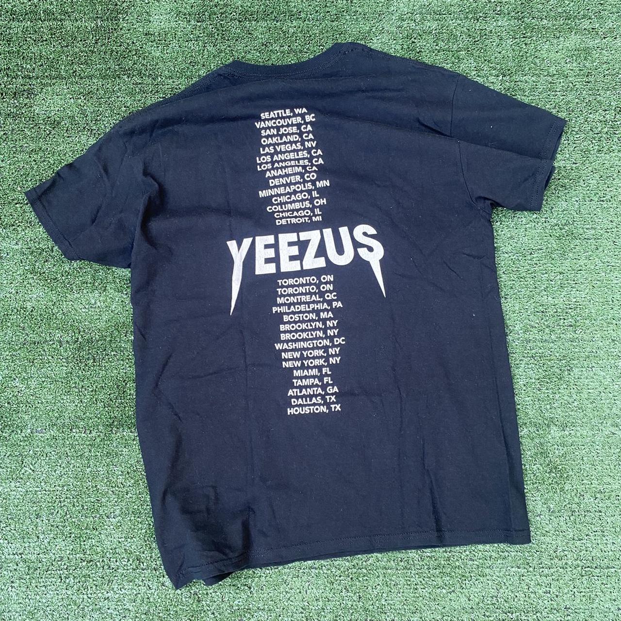 Yeezy Yeezus Tour Tee Used - Size M #yeezy #supreme - Depop