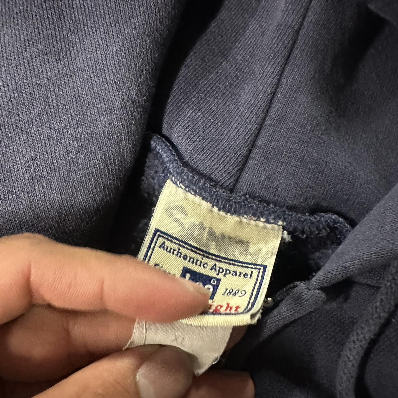 Vintage Lee heavyweight zip up hoodie Size XL Good... | Depop