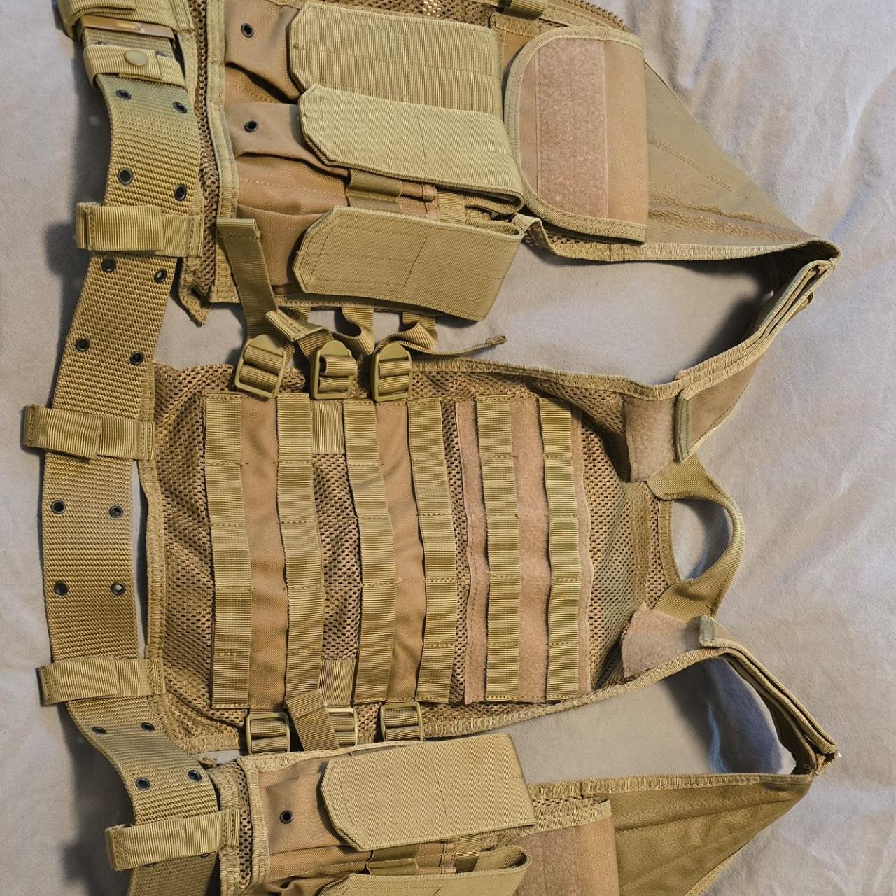 Condor Elite Tactical Vest - Model ETV-003 - Tan w/6... | Depop