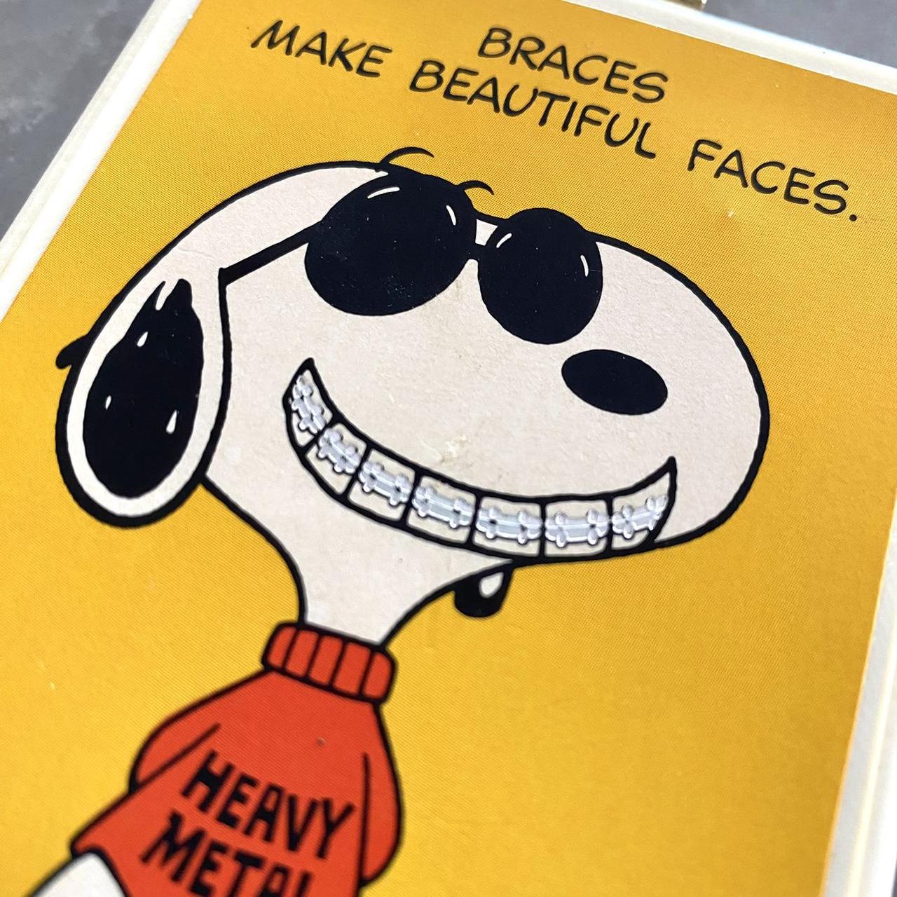 Vintage Hallmark Expressions Peanuts/Snoopy Braces... - Depop