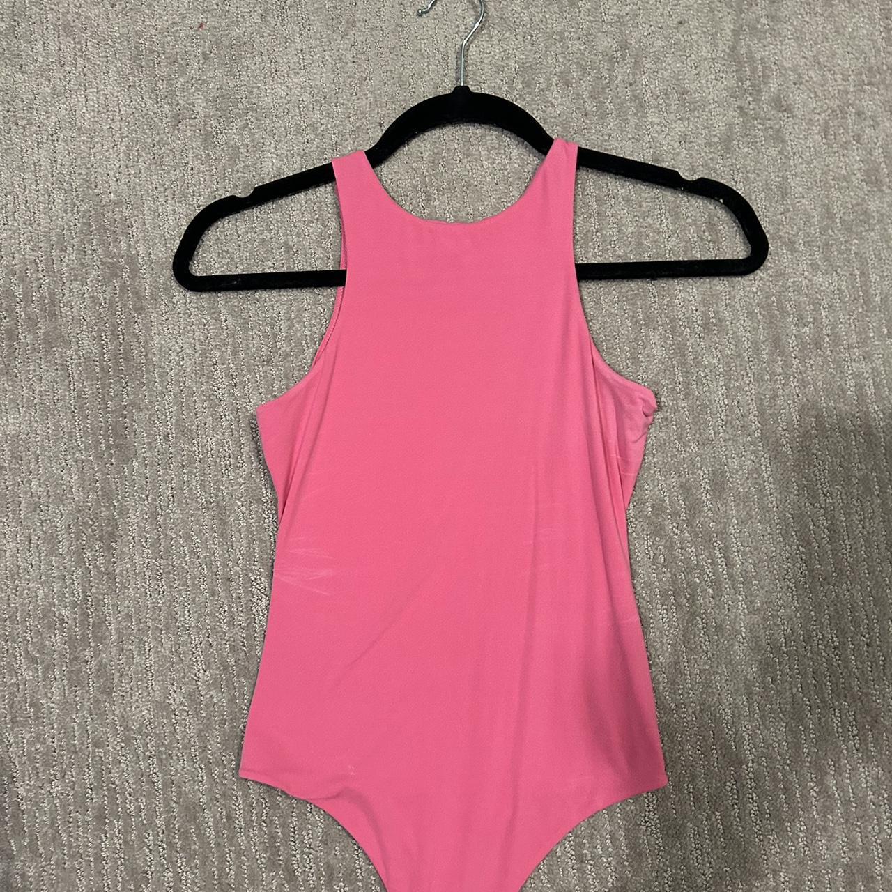 Pink bodysuit from Amazon Wore once - Depop