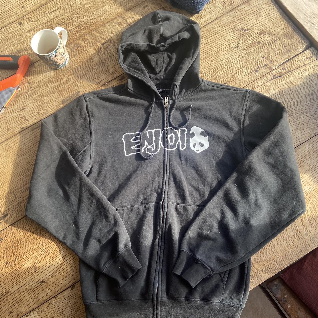 Enjoi zip hoodie Size S One of my coolest jumpers... - Depop