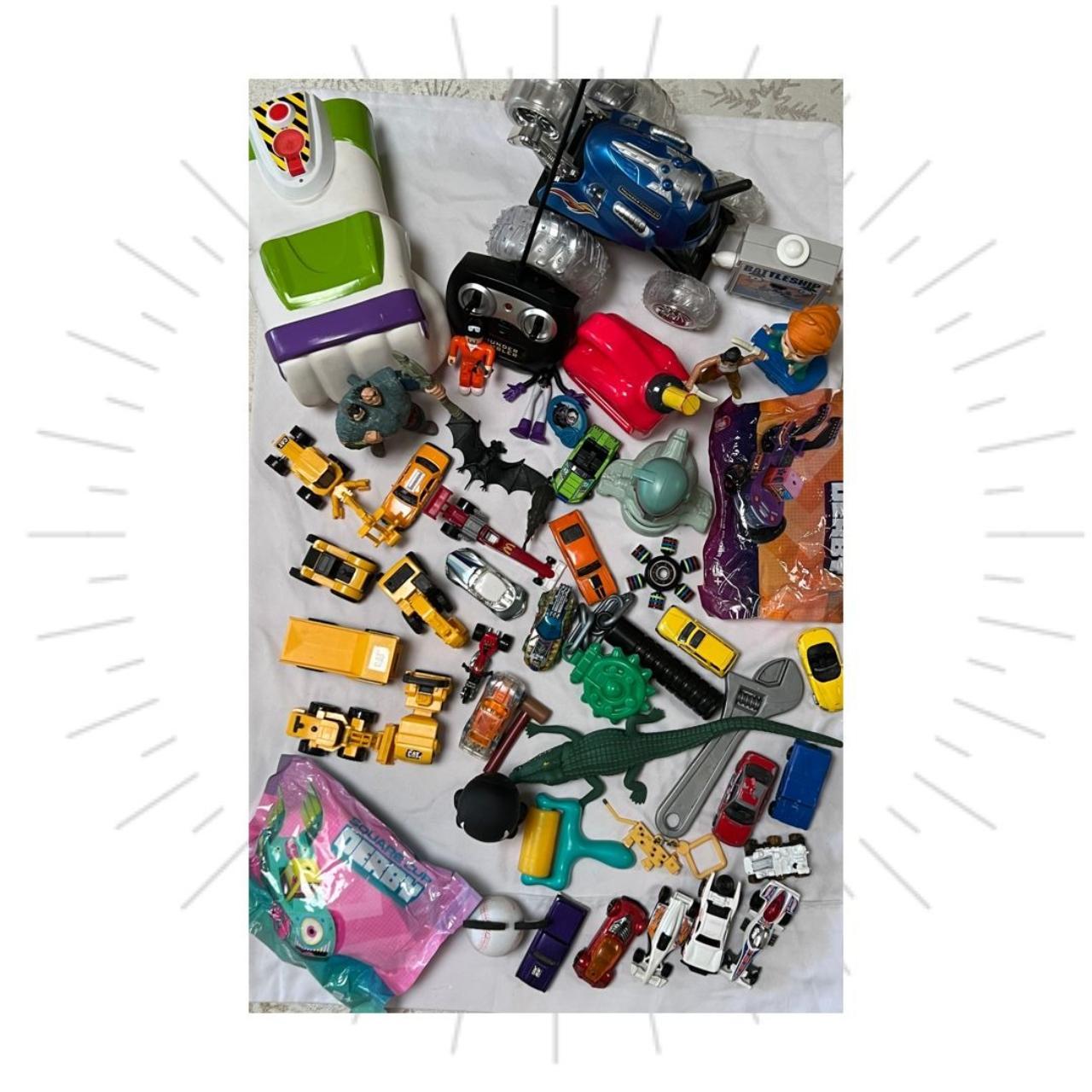 TOY BOX LOT Brands: Matchbox, Hot Wheels, CAT,... - Depop