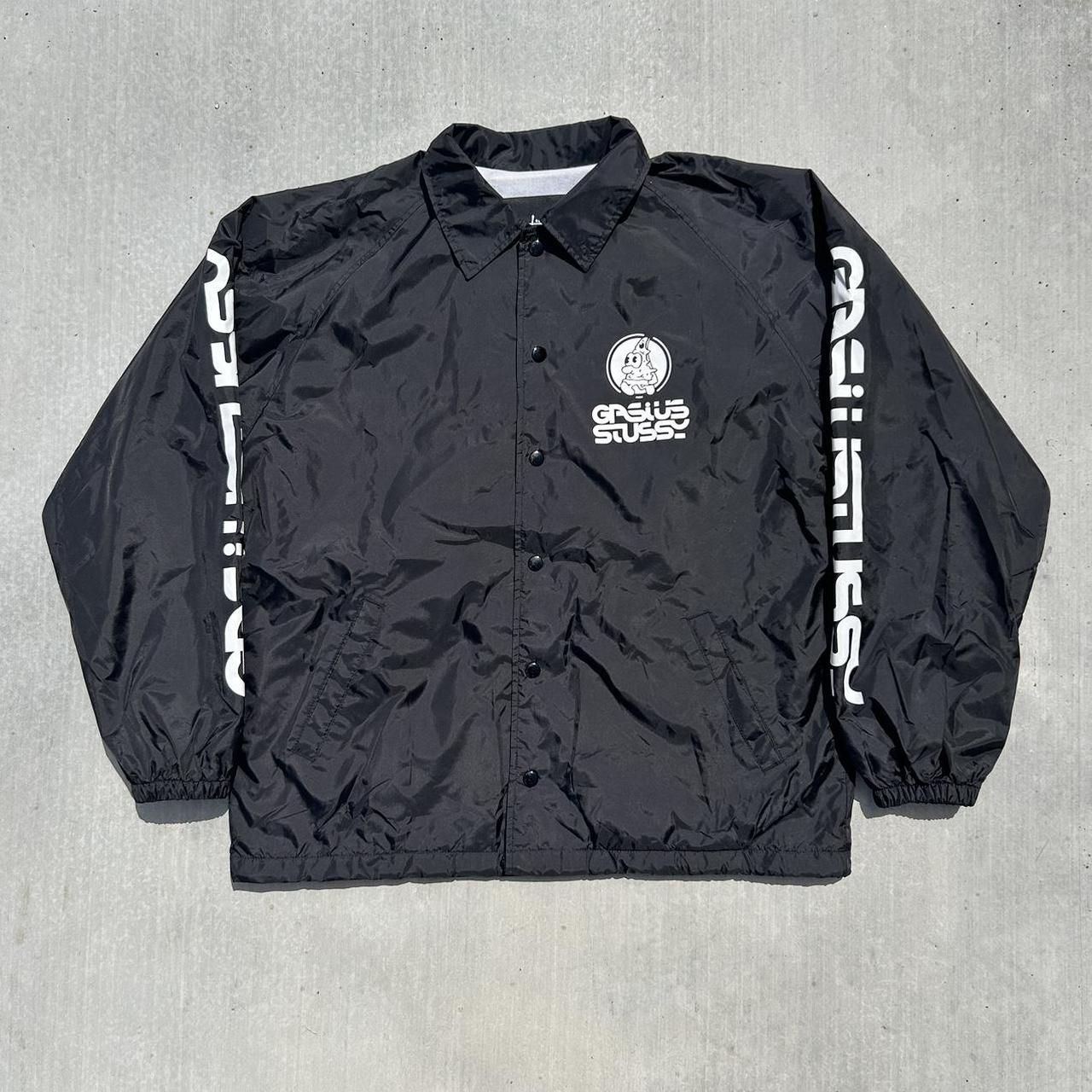 STUSSY Windbreaker Size L No flaws great... - Depop