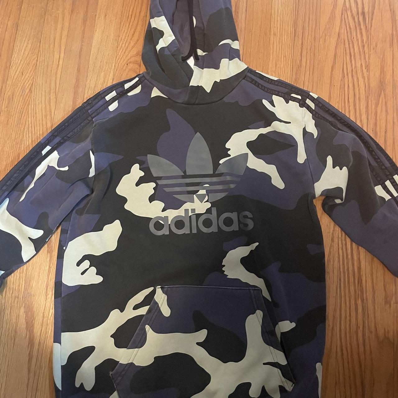 Camo adidas hoodie #camo #adidas - Depop