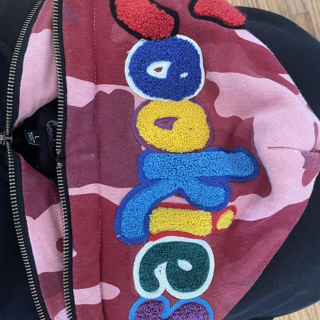 Cookies jacket super nice and has a design on the... - Depop