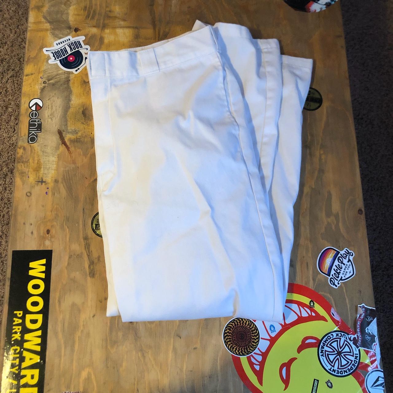 All white dickies brand new Size:xl - Depop