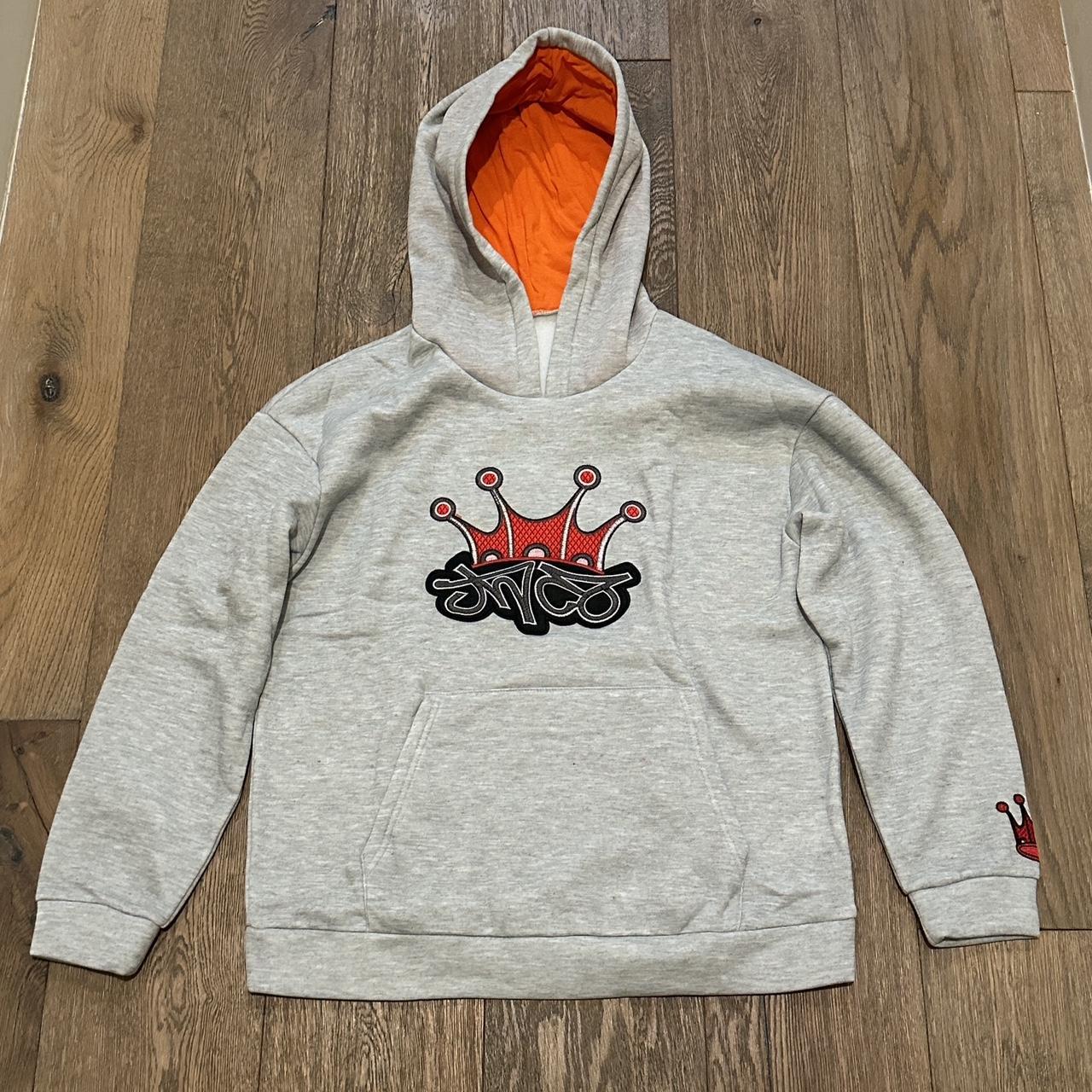 JNCO Red Crown Hoodie - No tag but fits like a... - Depop