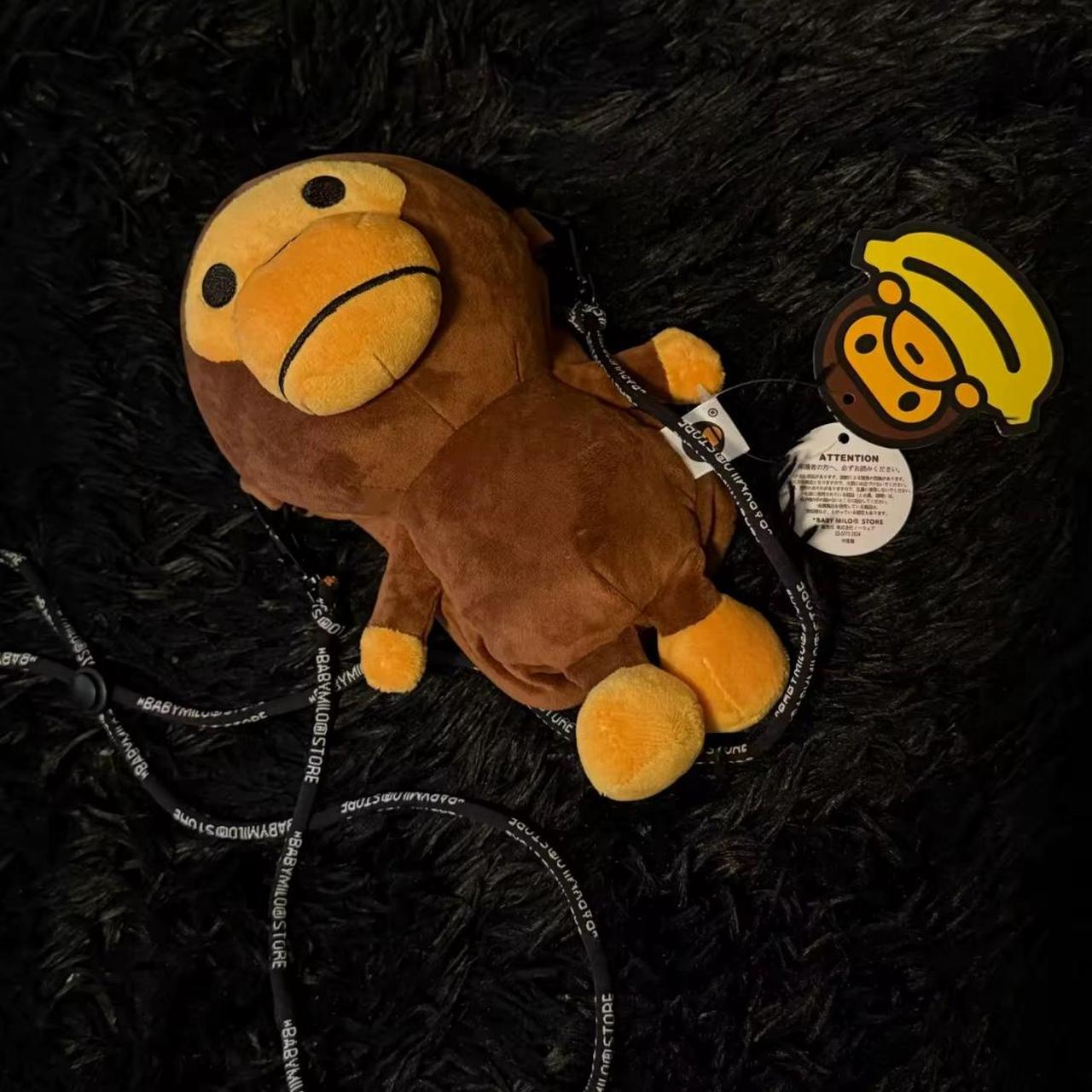 Brown BAPE monkey crossbody bag #BAPE #trending... | Depop