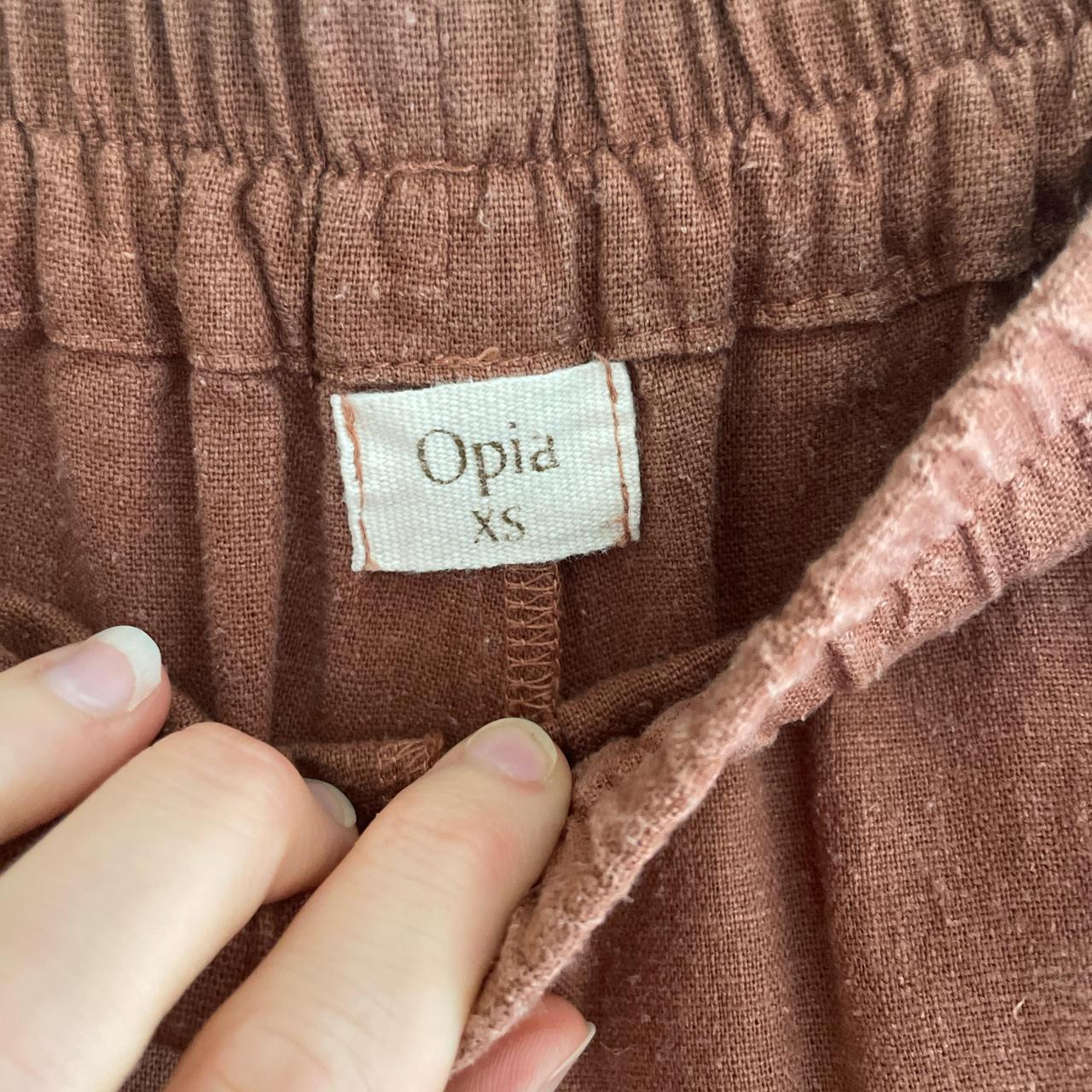 Opia Linen Pants Size XS (fit me well as an 8 but... - Depop