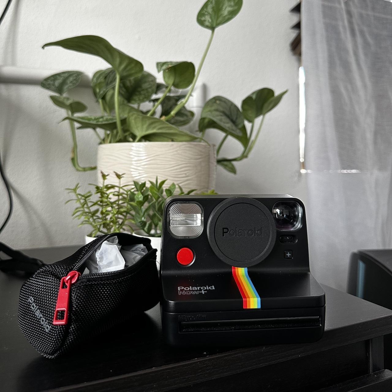 •Used only once Polaroid Now+ camera Includes filter... - Depop