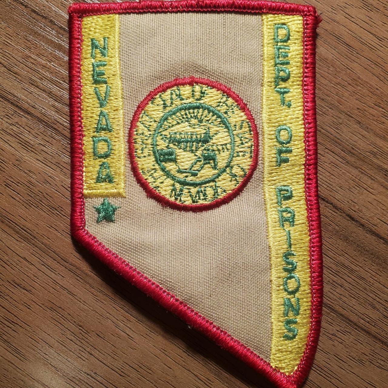 Nevada Dept. of Prisons Embroidered Patch Some... - Depop