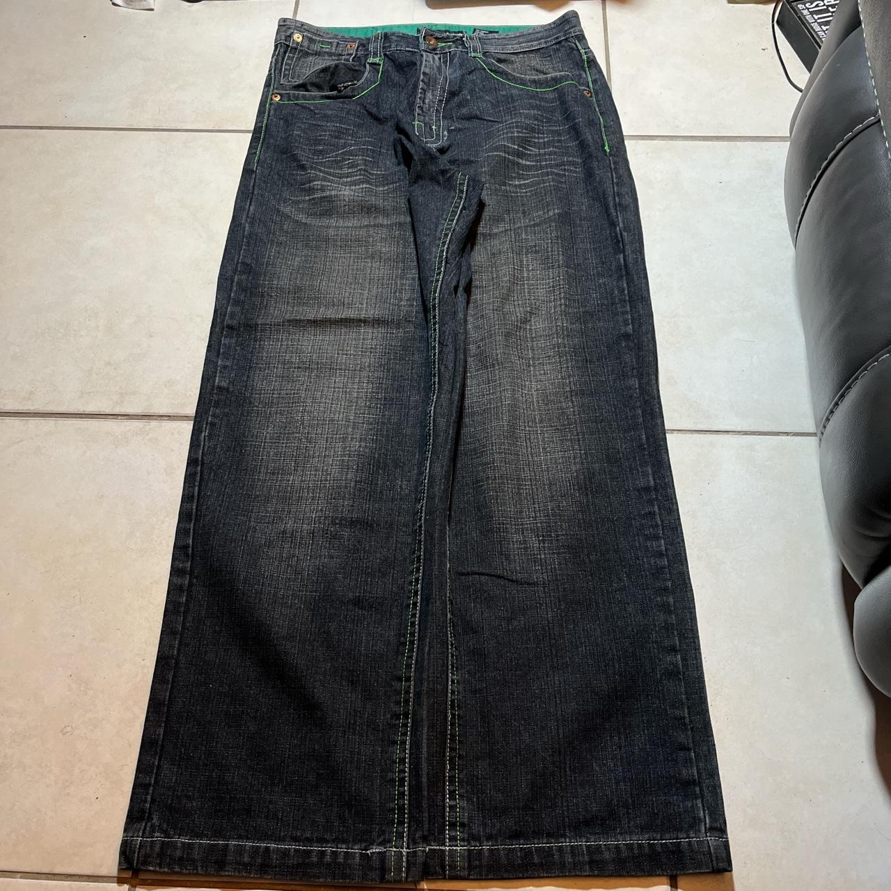 Vintage Basic Code Men Black Denim Jeans - Nice wash... - Depop