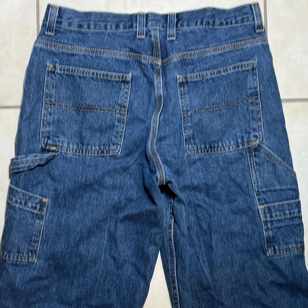 Faded Glory Men Blue Denim Carpenter Jeans - Has a... - Depop