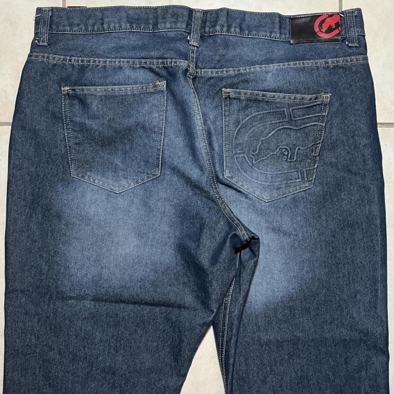 Ecko UNLTD Men Blue Denim Jeans - Has the rhino on... - Depop