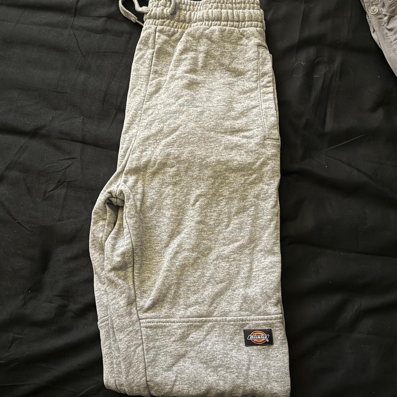 Dickies Grey Jogger Slim fit (M) Like new Offers - Depop