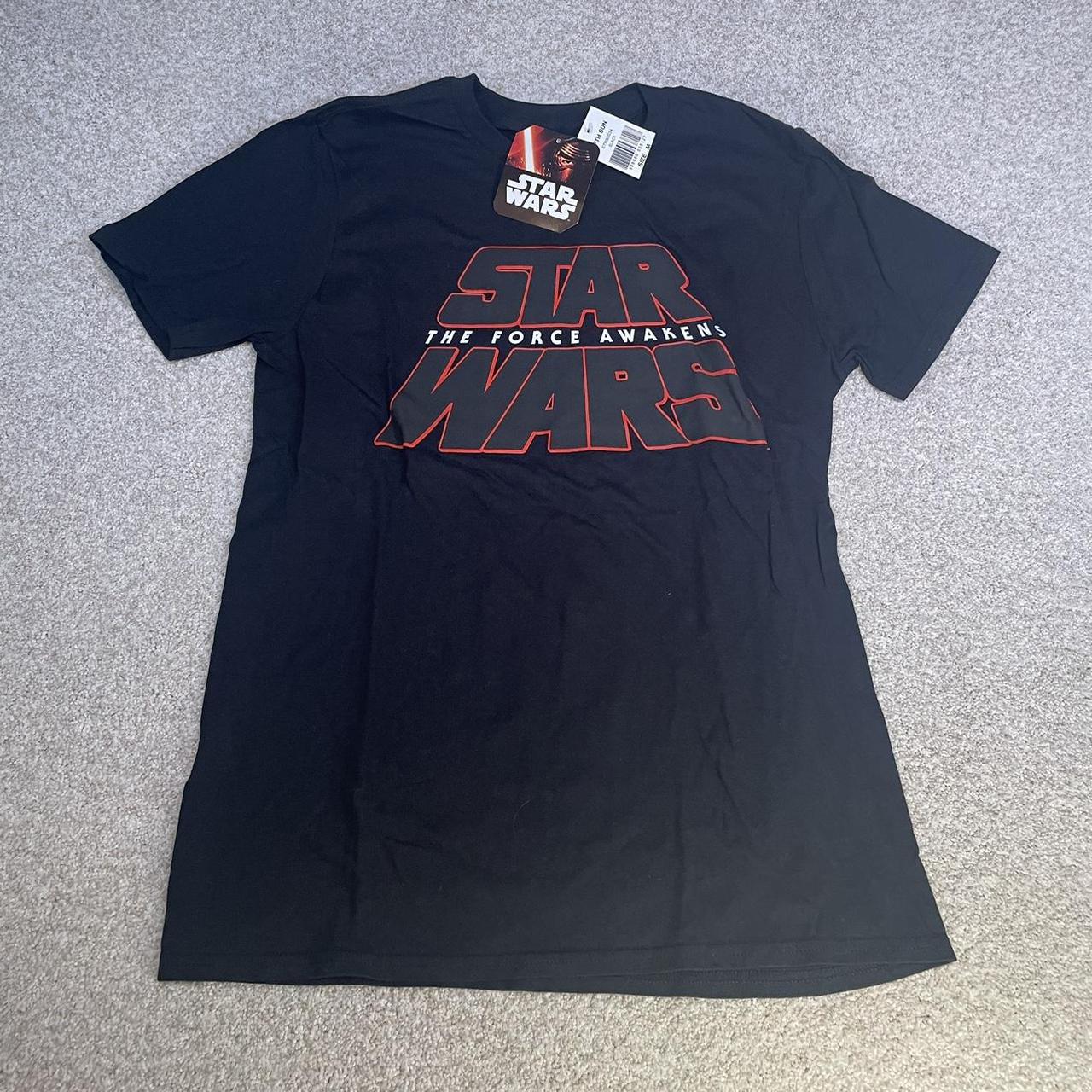 Star Wars The Force Awakens Black T Shirt Size... | Depop