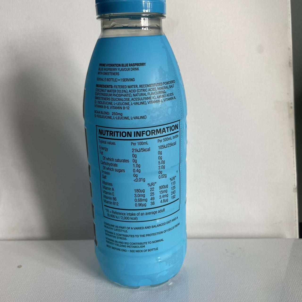 PRIME BLUE RASPBERRY FLAVOUR KSI AND LOGAN PAUL DRINK - Depop