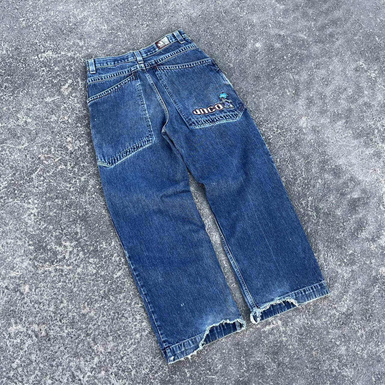 Super rare 90s JNCO ICE heel drag and some stains on... - Depop