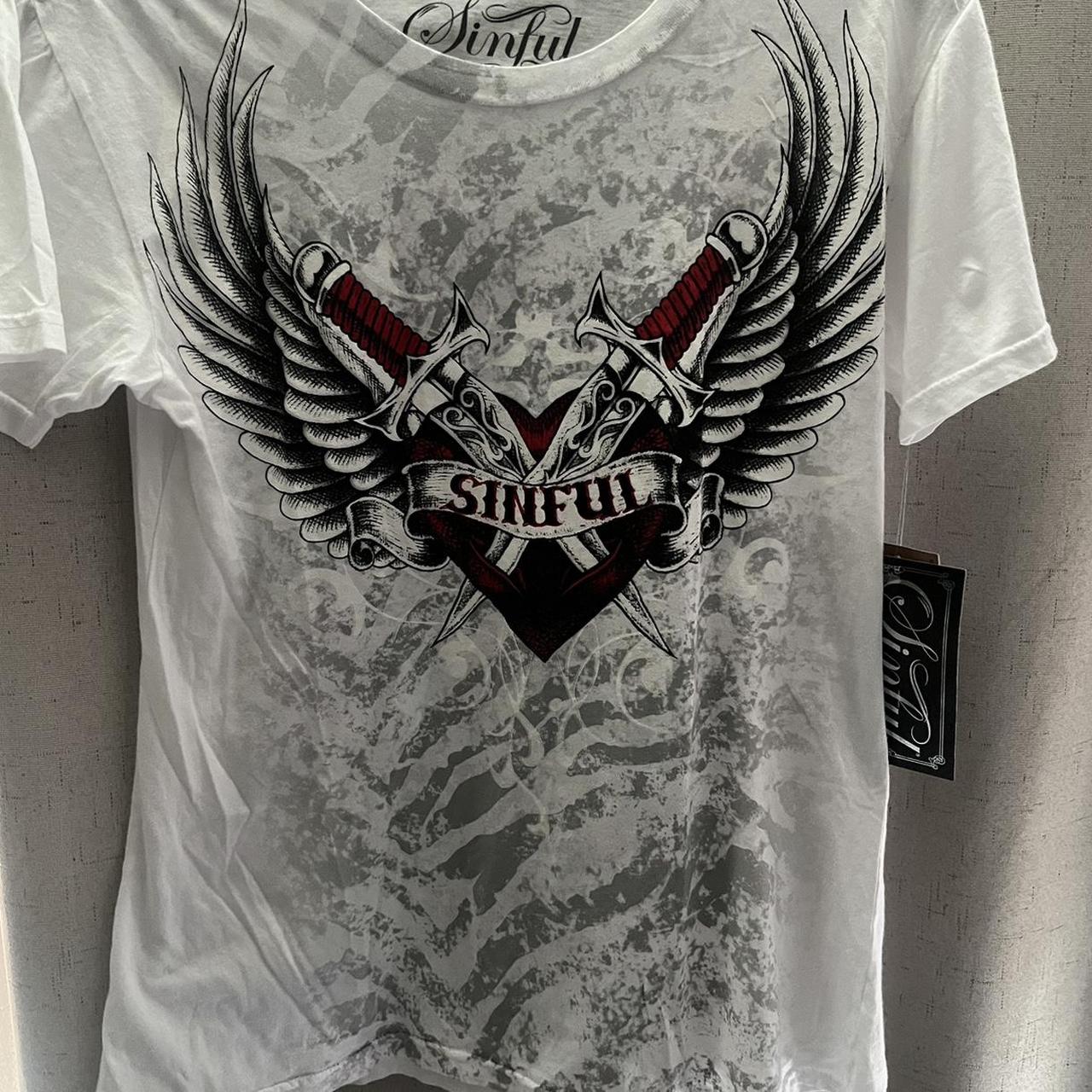 Sinful shirt by affliction Brand new original tag... | Depop