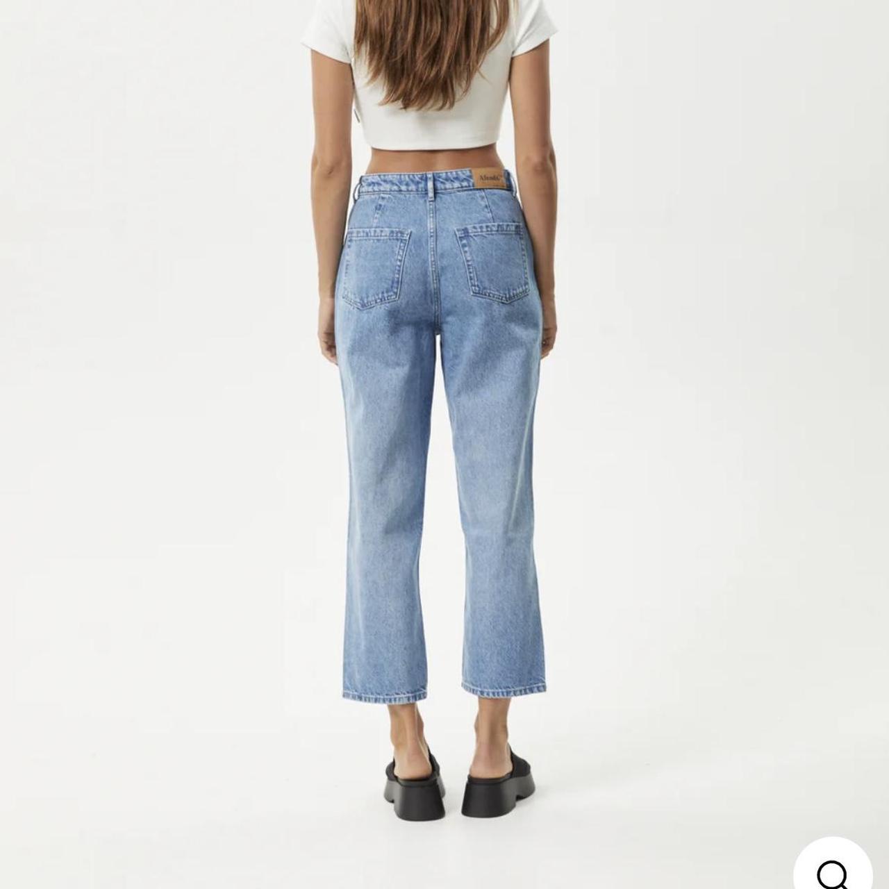 Afends Womens Shelby - Hemp Denim Wide Leg Jeans -... - Depop