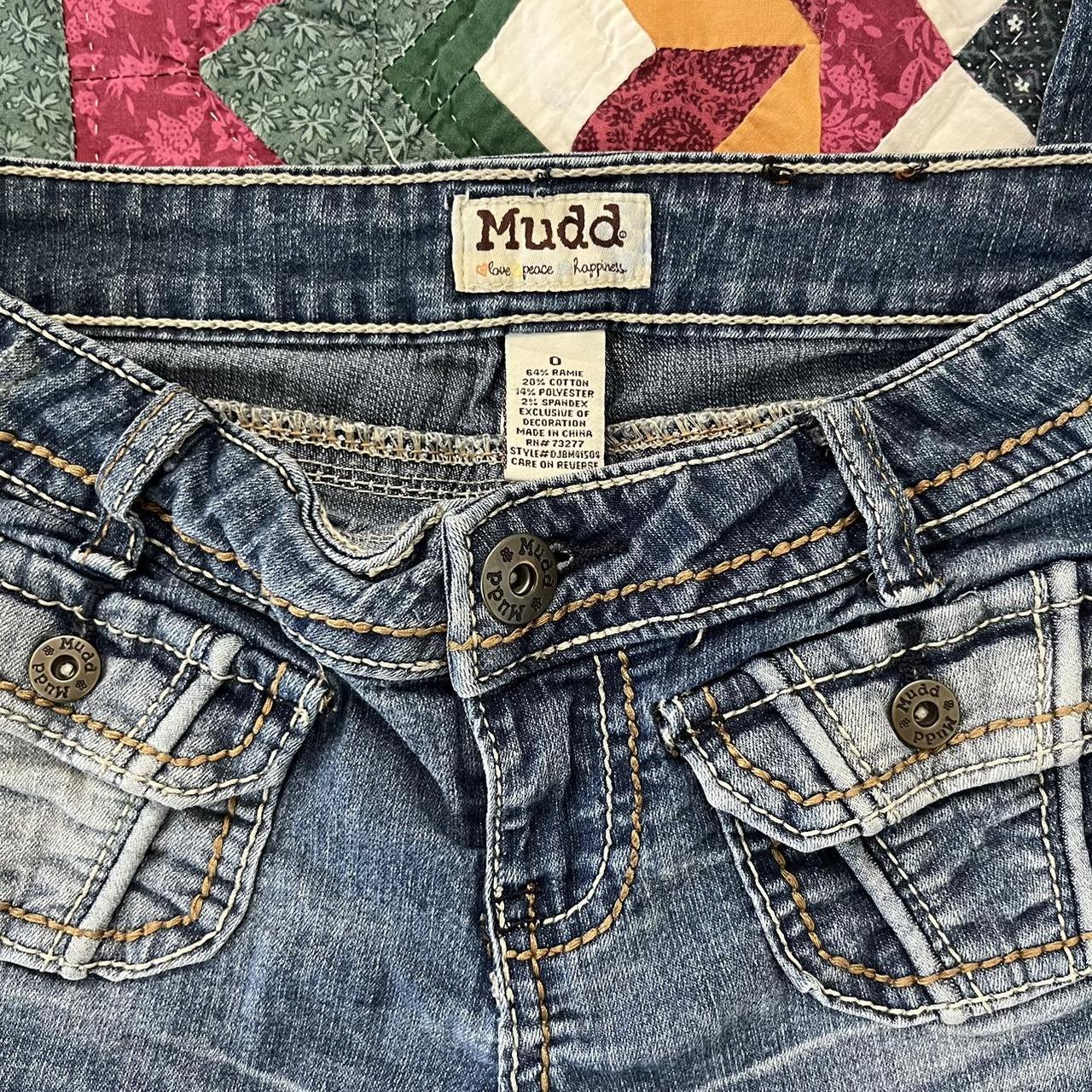 Mudd skinny denim jeans size: 0 #y2k #indie #mudd - Depop