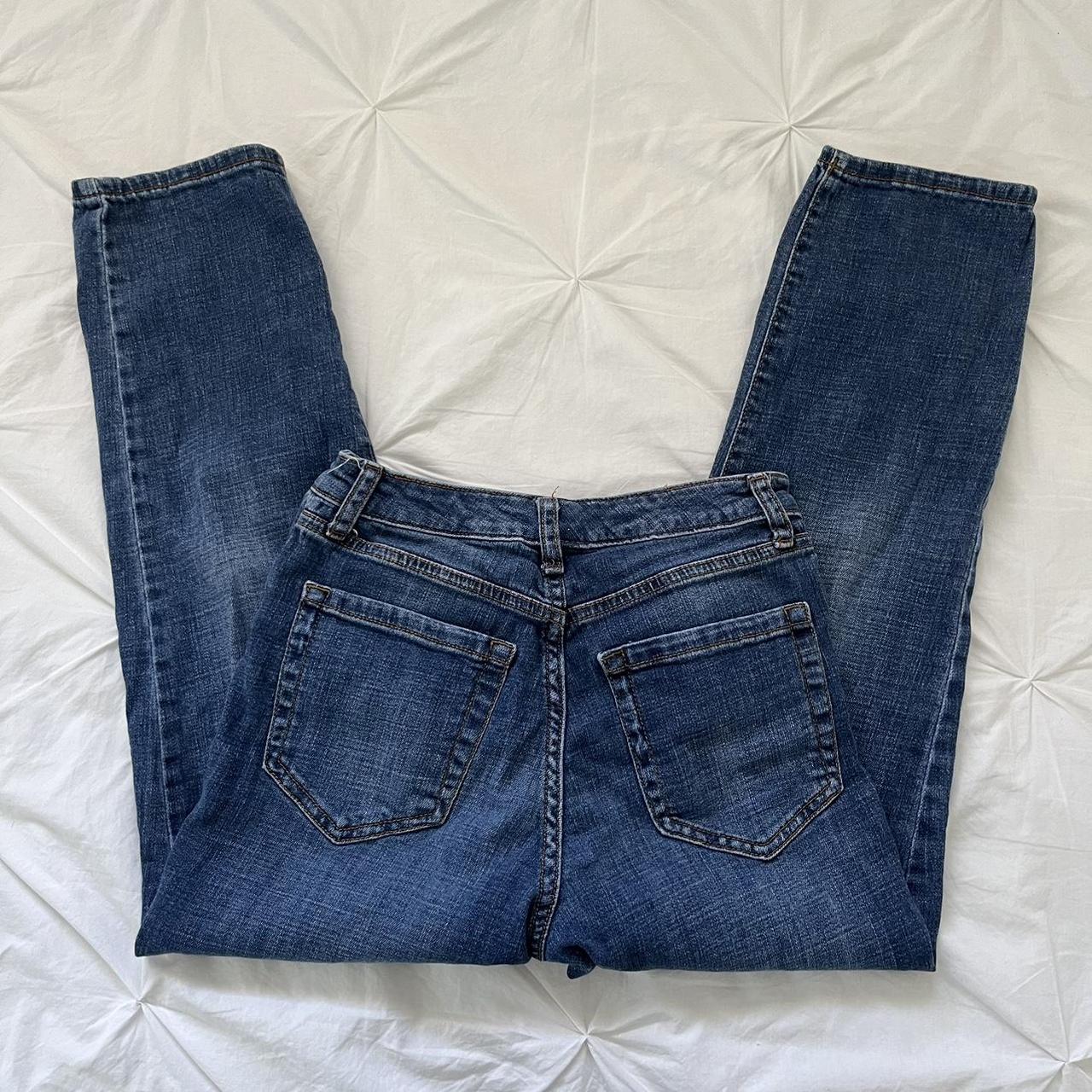 Straight denim jeans size: 4/27 #minimalist... - Depop