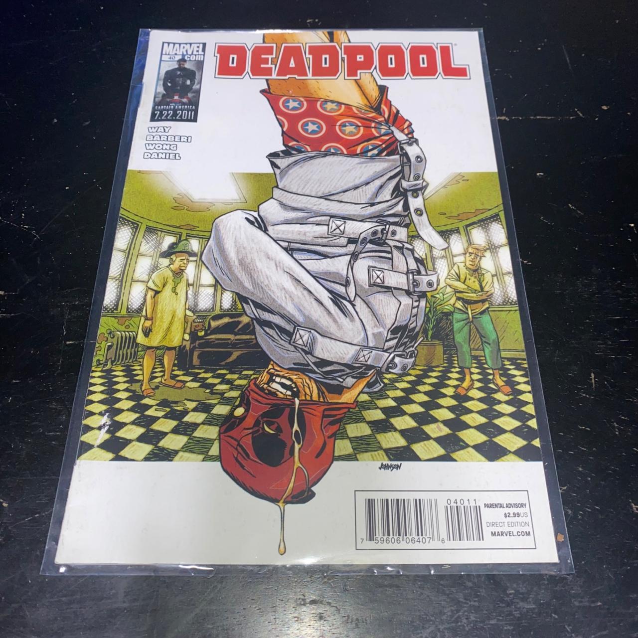 Marvel's Deadpool Issue 40 Captain America, dated... - Depop